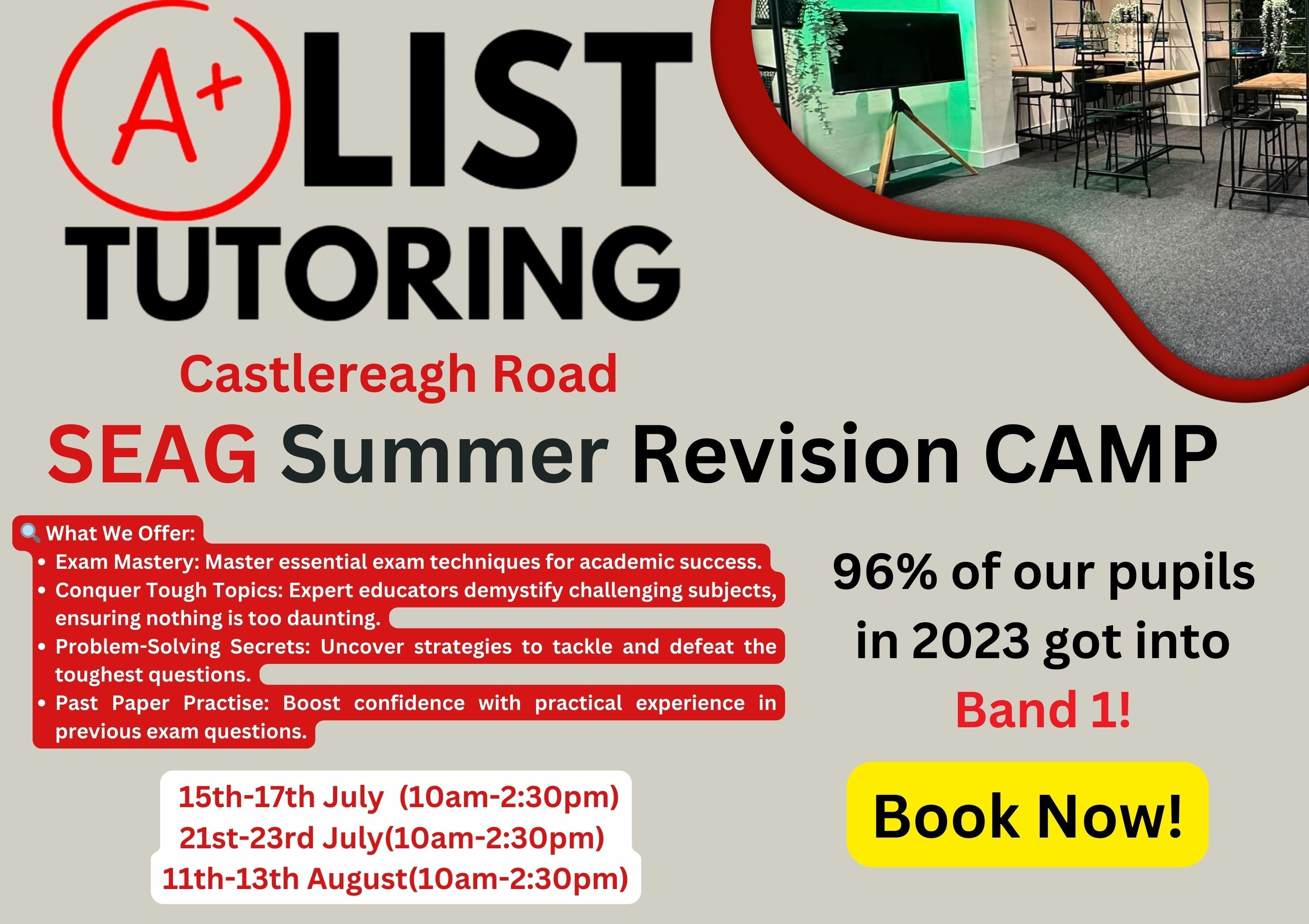 SEAG SUMMER revision camps – Alisttutoring