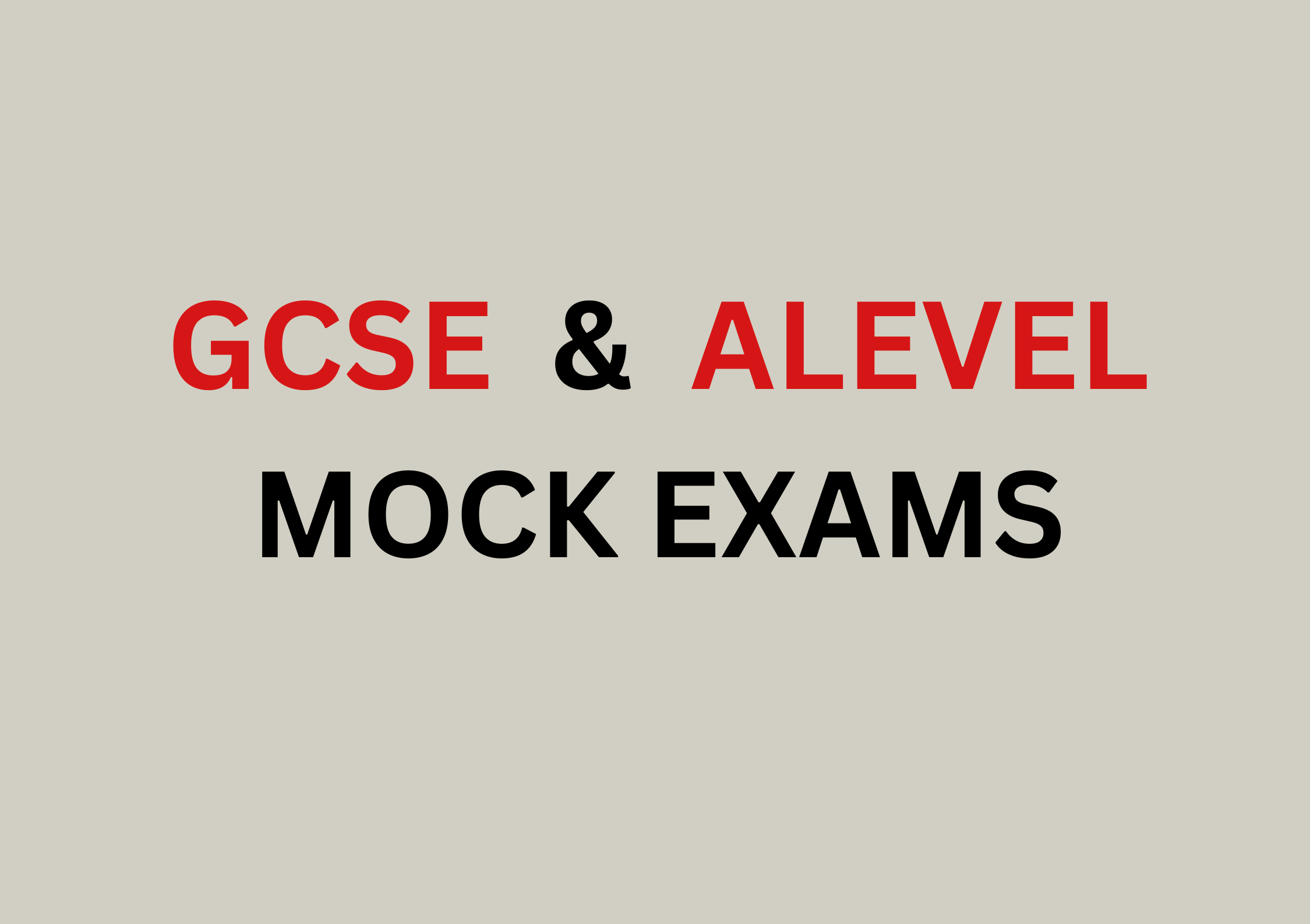 Alevel & GCSE Mock Exams – Alisttutoring